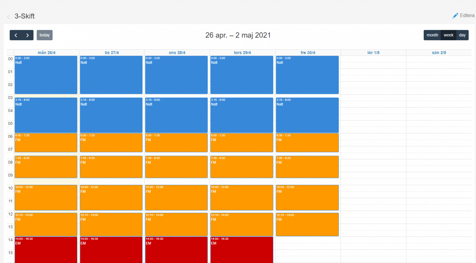 Schemalägg din produktion i FP Analyzer - FP Analyzer